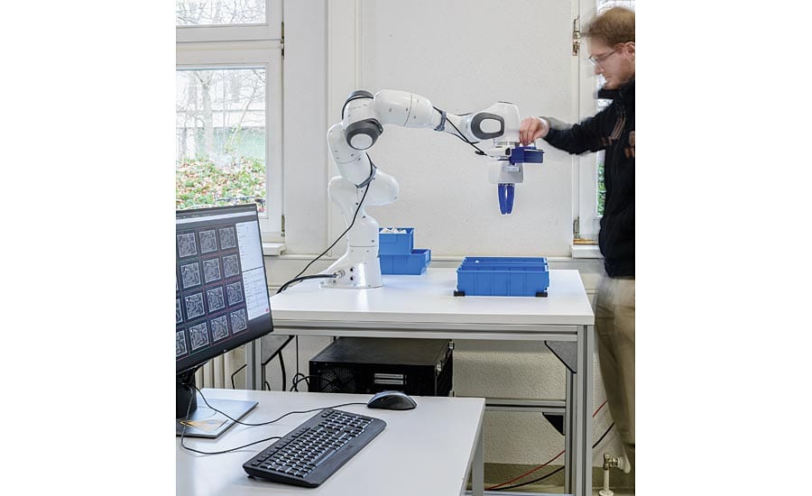 Ensenso 3D camera helps self-learning robots solve tasks | Robotics and Automation