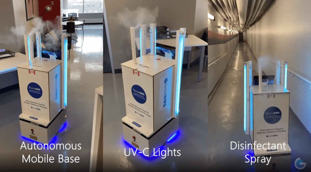 AI-driven disinfection service robot launched | Robotics and Automation