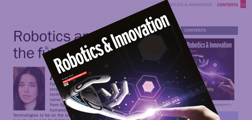 Robotics & Innovation October 2018 | Robotics and Automation