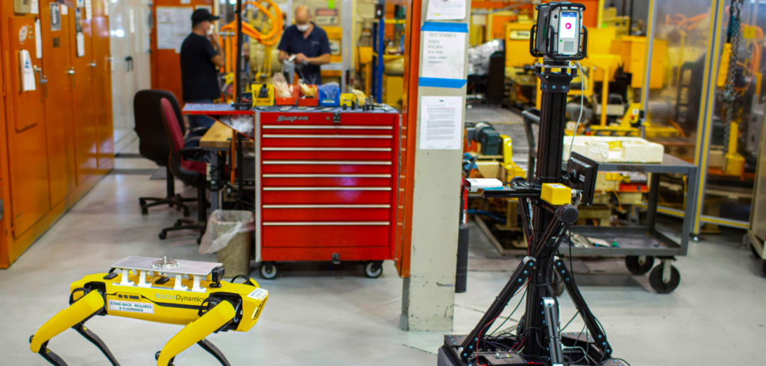 Ford deploys four-legged robots to laser-scan factory | Robotics and ...