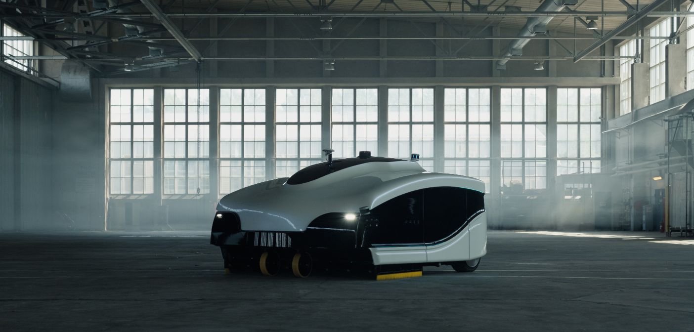 World's first high-power autonomous street sweeper launched | Robotics ...