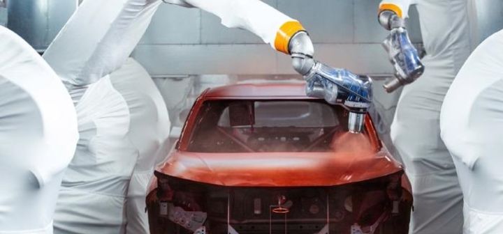 Robots paint new two-tone Nissan Juke | Robotics and Automation
