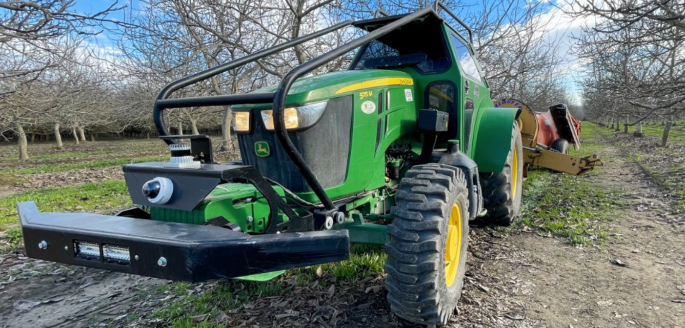 Autonomous tractor kit launched by Blue White Robotics | Robotics and ...