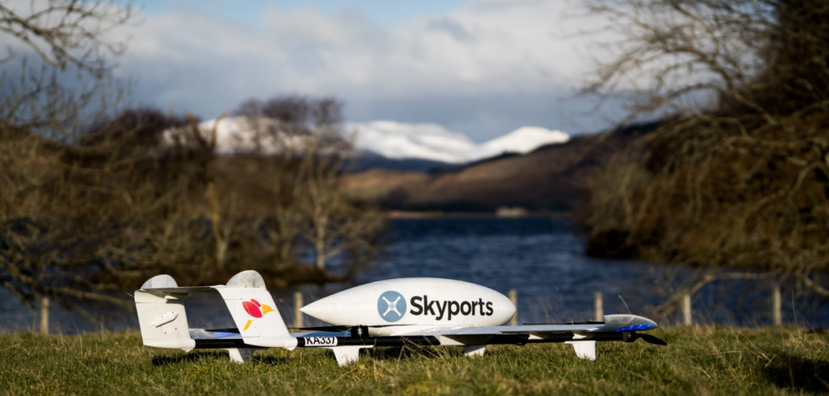 NHS drone delivery service launched in Scotland | Robotics and Automation
