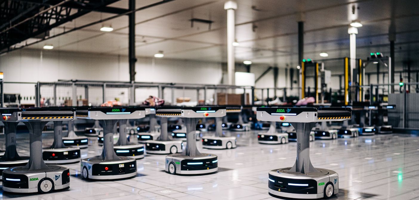 Asda Logistics Services Deploys Robotic Sortation Solution Robotics And Automation
