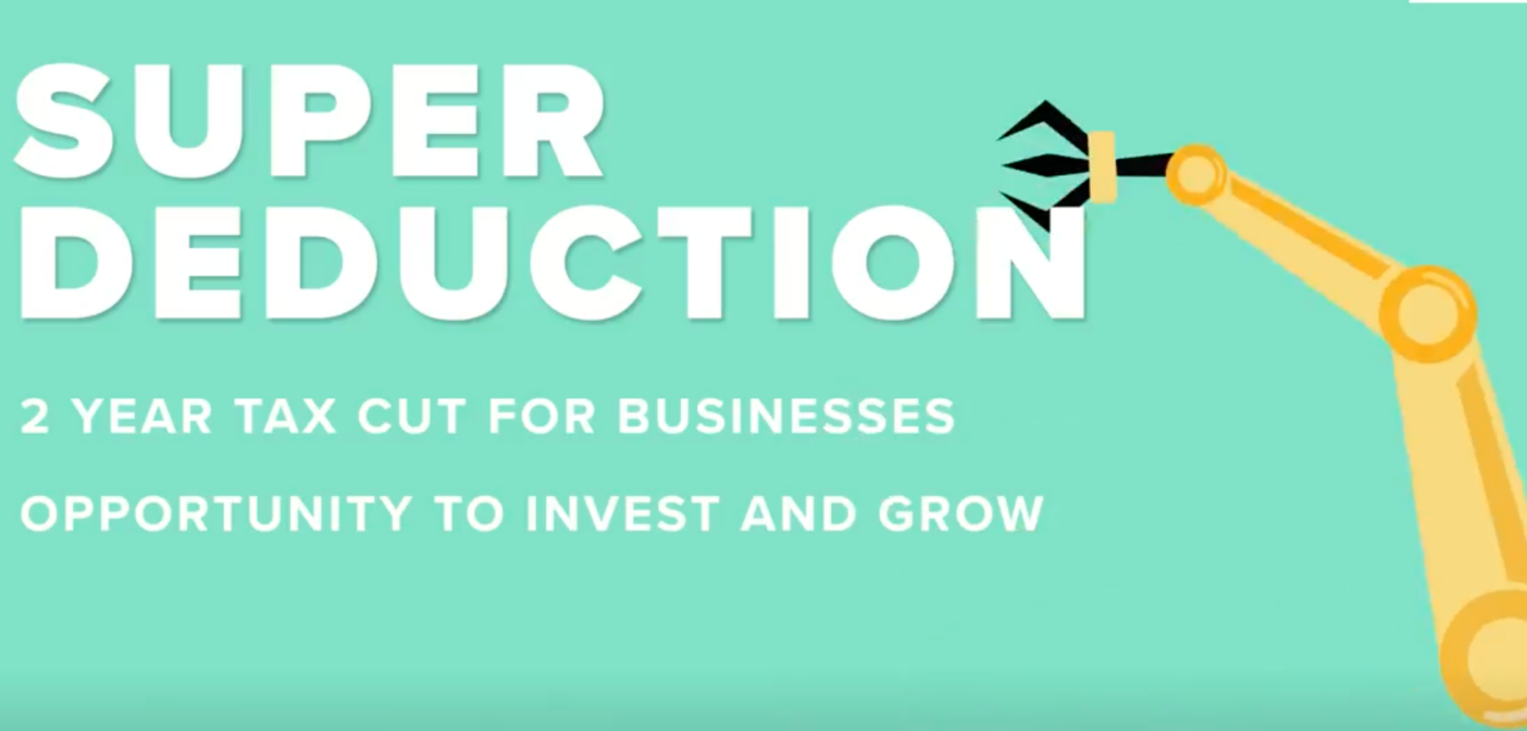 UK government launches super-deduction tax-relief incentive | Robotics ...