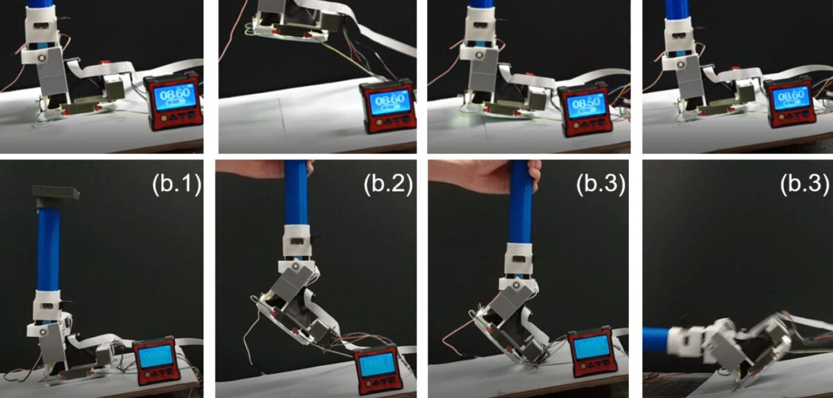 Tactile sensing foot to increase stability of legged robots | Robotics ...