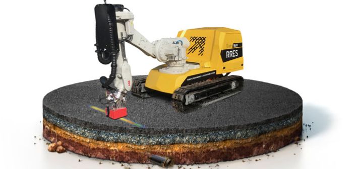 'World's first' robotic roadworks excavation system showcased ...