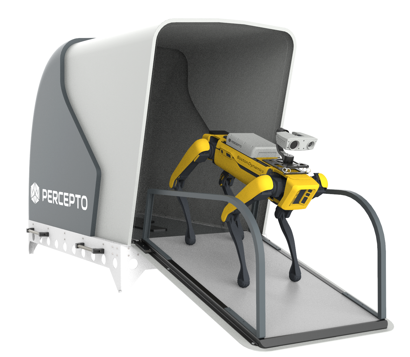 Percepto unveils first smart home for Boston Dynamics’ Spot | Robotics ...