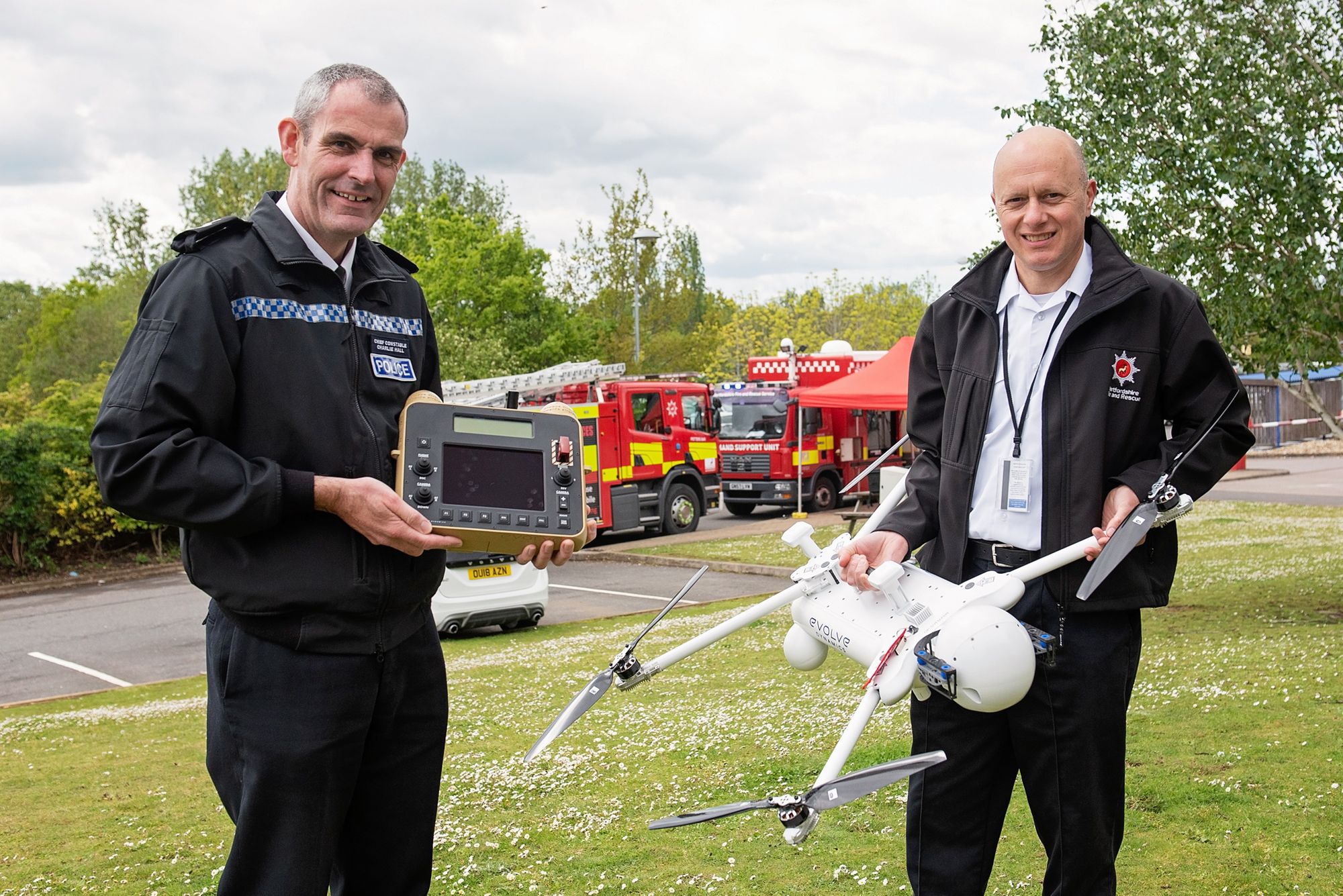 UAV deployed by Hertfordshire police and fire service | Robotics and ...
