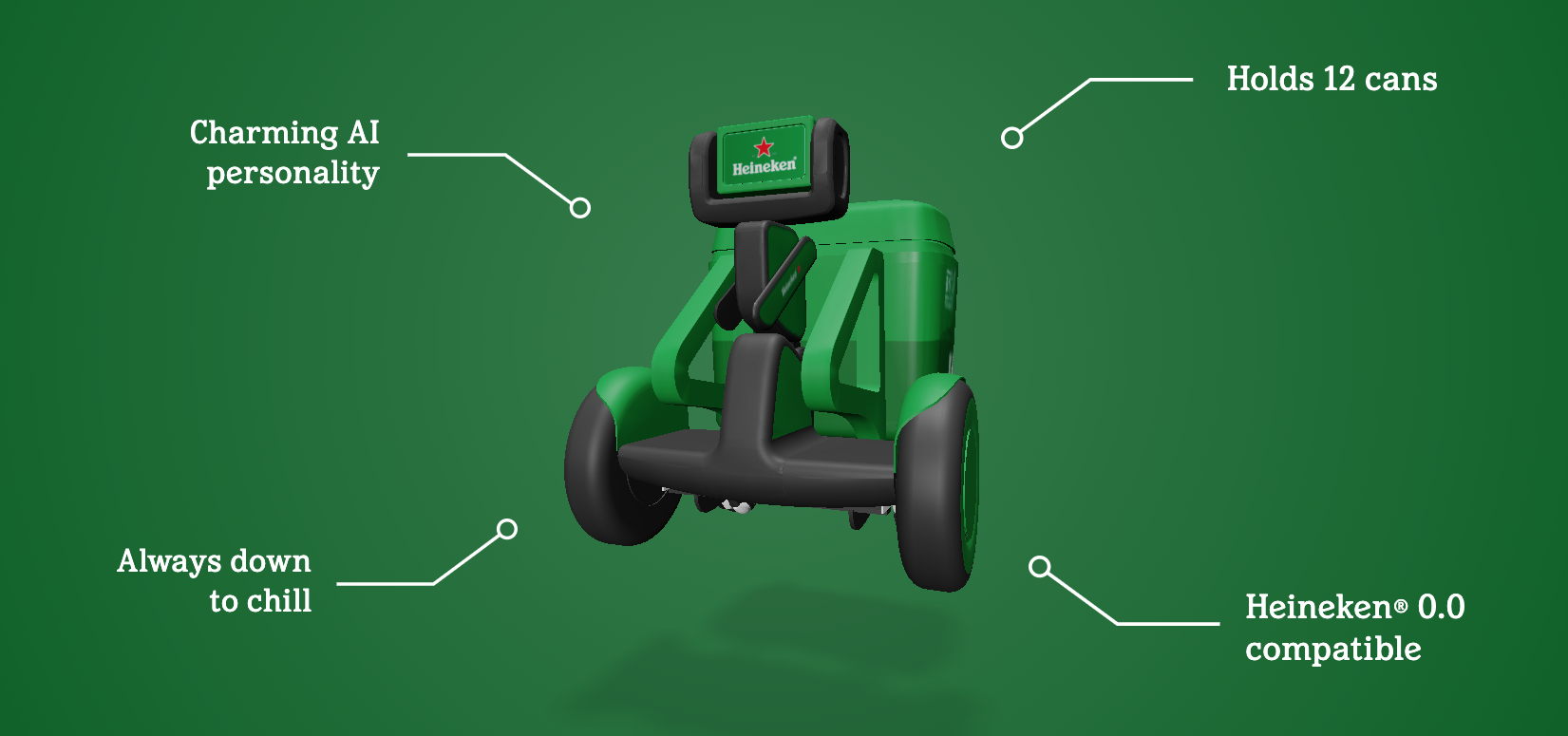 Heineken launches AI-powered robot cooler | Robotics and Automation