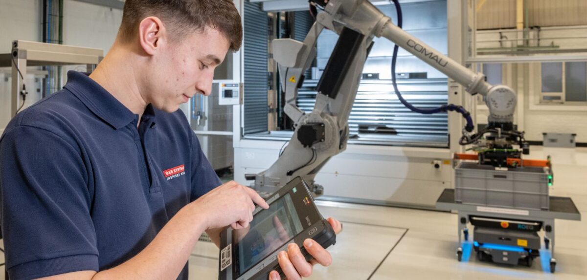 BAE Systems deploys AMRs at 'fully connected' factory | Robotics and ...