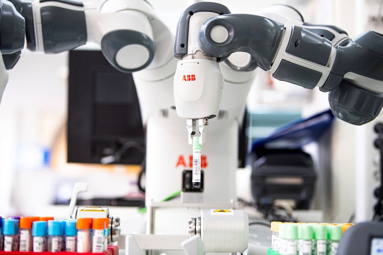 Swedish university hospital deploys ABB cobot | Robotics and Automation