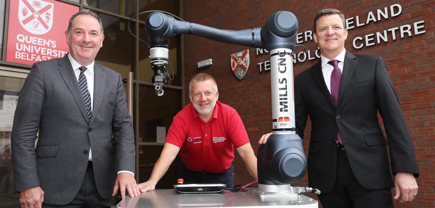 Queen’s digital testbed explores 5G smart manufacturing | Robotics and ...