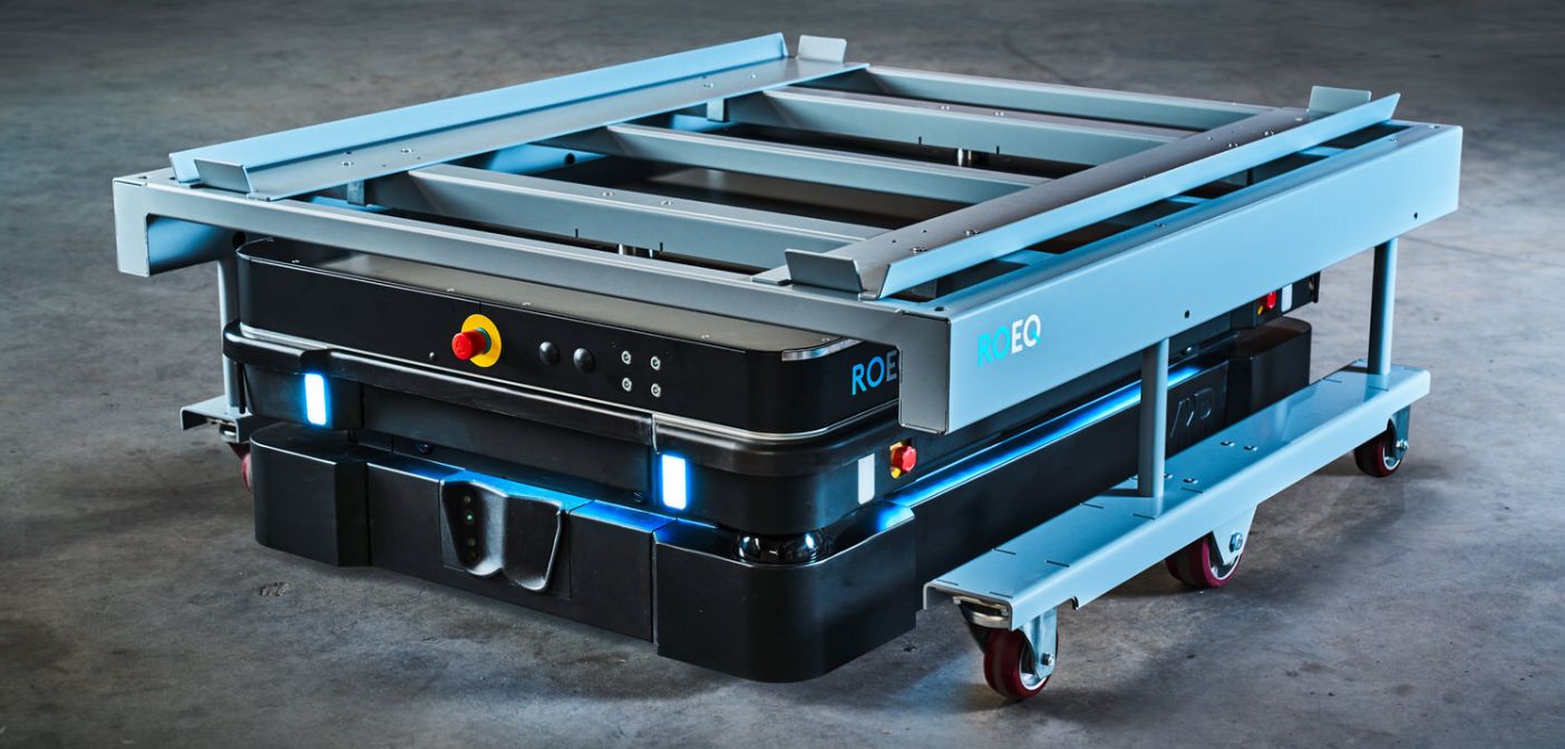 ROEQ cart solution provides powerful payload boost for MiR AMRs | Robotics and Automation