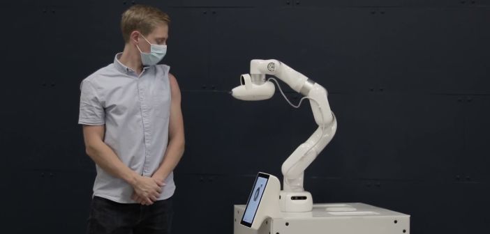 Robot performs autonomous needle-less injection | Robotics and Automation