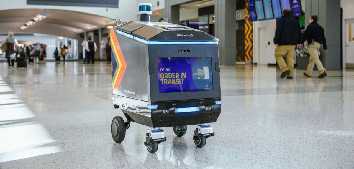Ottonomy pilots ‘first’ fully autonomous delivery robots for airports ...
