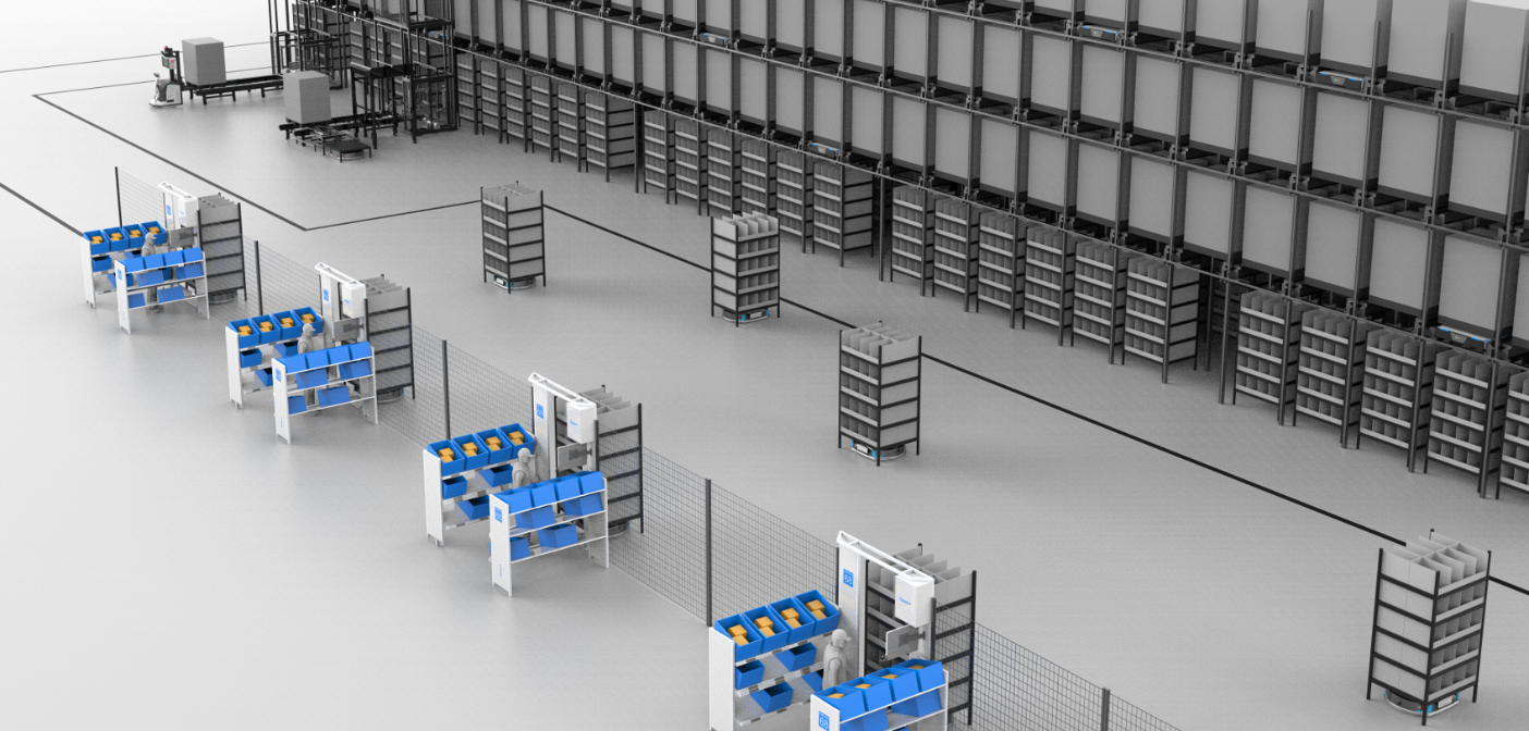 Geek+ unveils four-way shuttle warehouse storage and picking solution ...