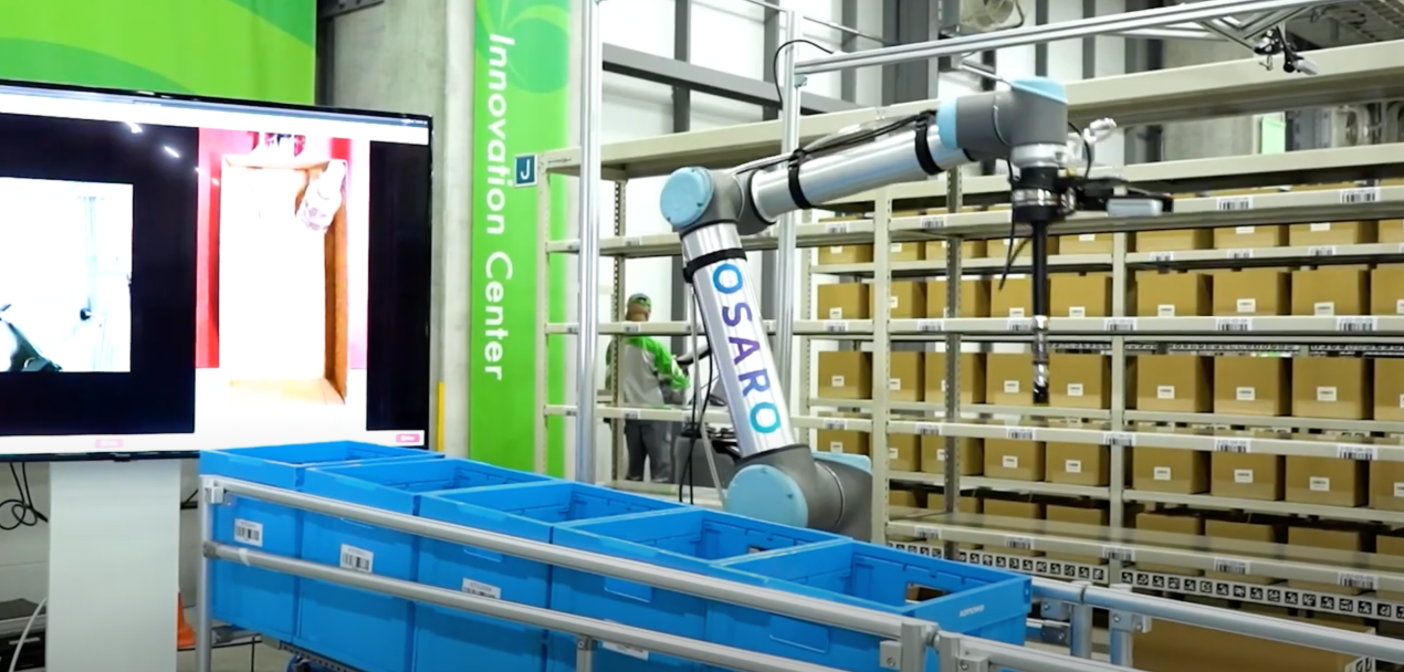 Japanese pilot showcases first fully automated warehouse | Robotics and ...