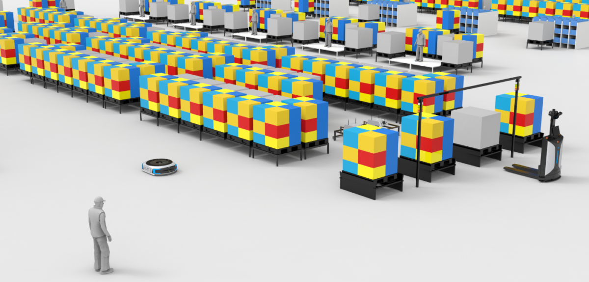 Geek+ develops AMR-driven cross-docking tech for supermarket supply ...