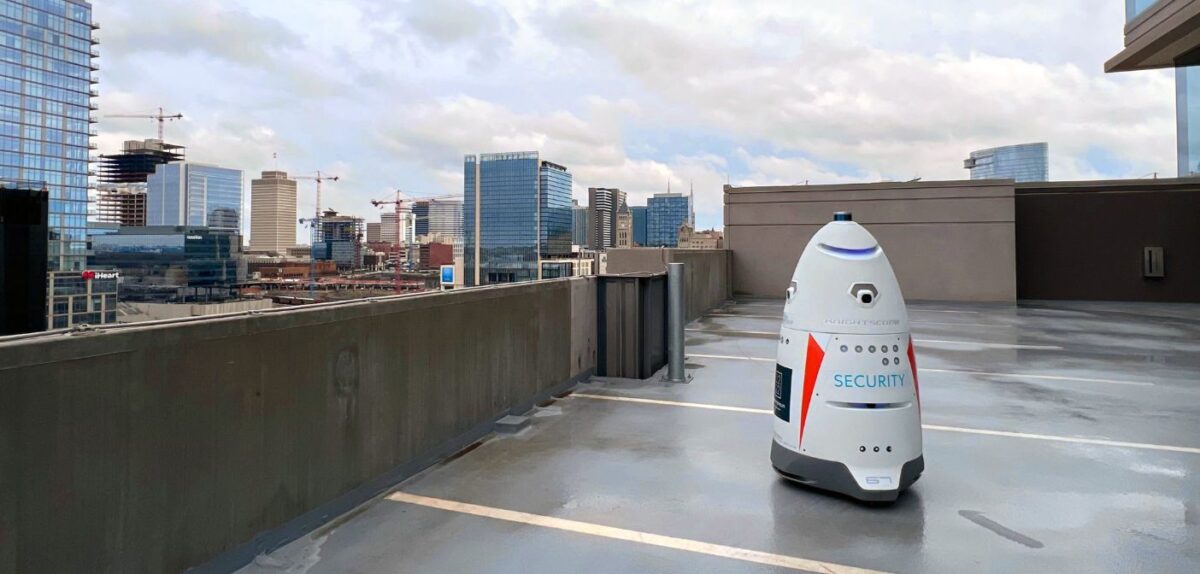 Knightscope deploys K5 autonomous security robot in Tennessee | Robotics and Automation