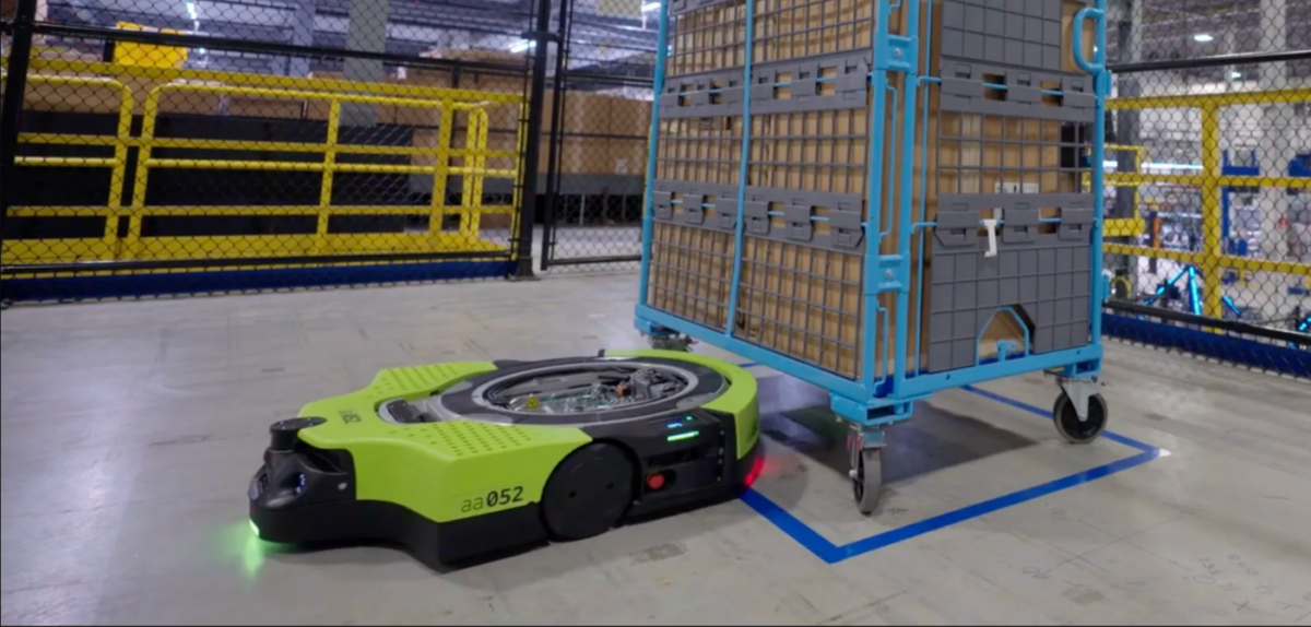 Amazon unveils its first AMR | Robotics and Automation