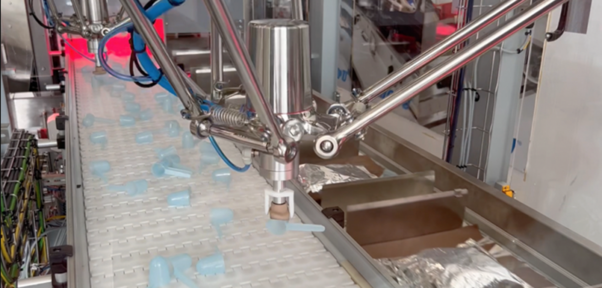 Kuka robot assists with baby food production | Robotics and Automation