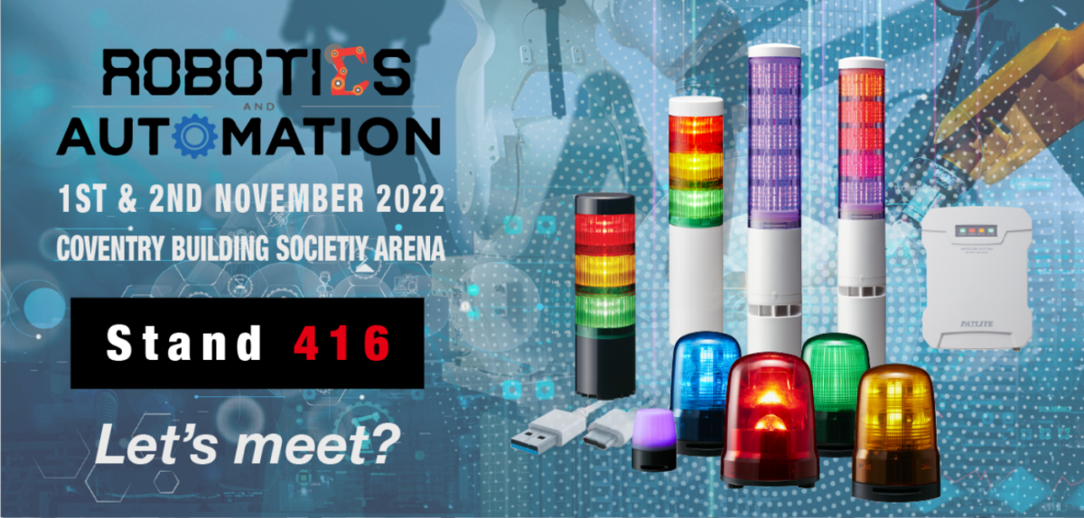 Patlite to showcase wireless data acquisition system at Robotics and ...