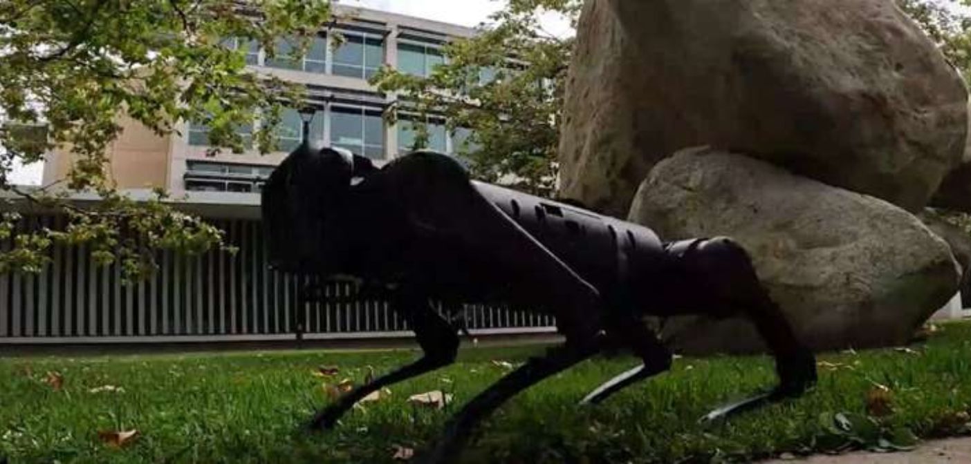 Robot dog taught to navigate multiple terrains and avoid obstacles ...