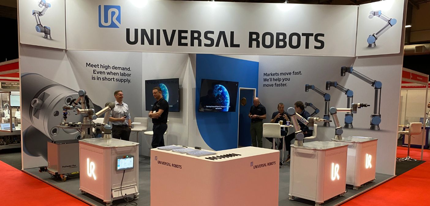 Universal Robots demos cobot applications at Robotics and Automation 2022 | Robotics and Automation