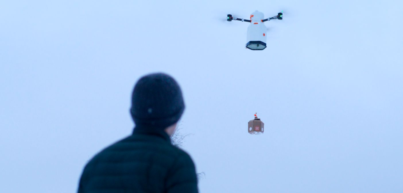 Swedish delivery drones trialled in extreme weather conditions ...