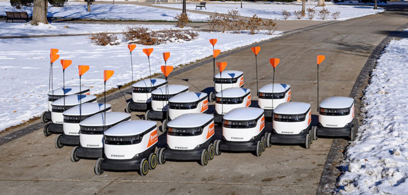 University of Notre Dame deploys autonomous food delivery robots across ...