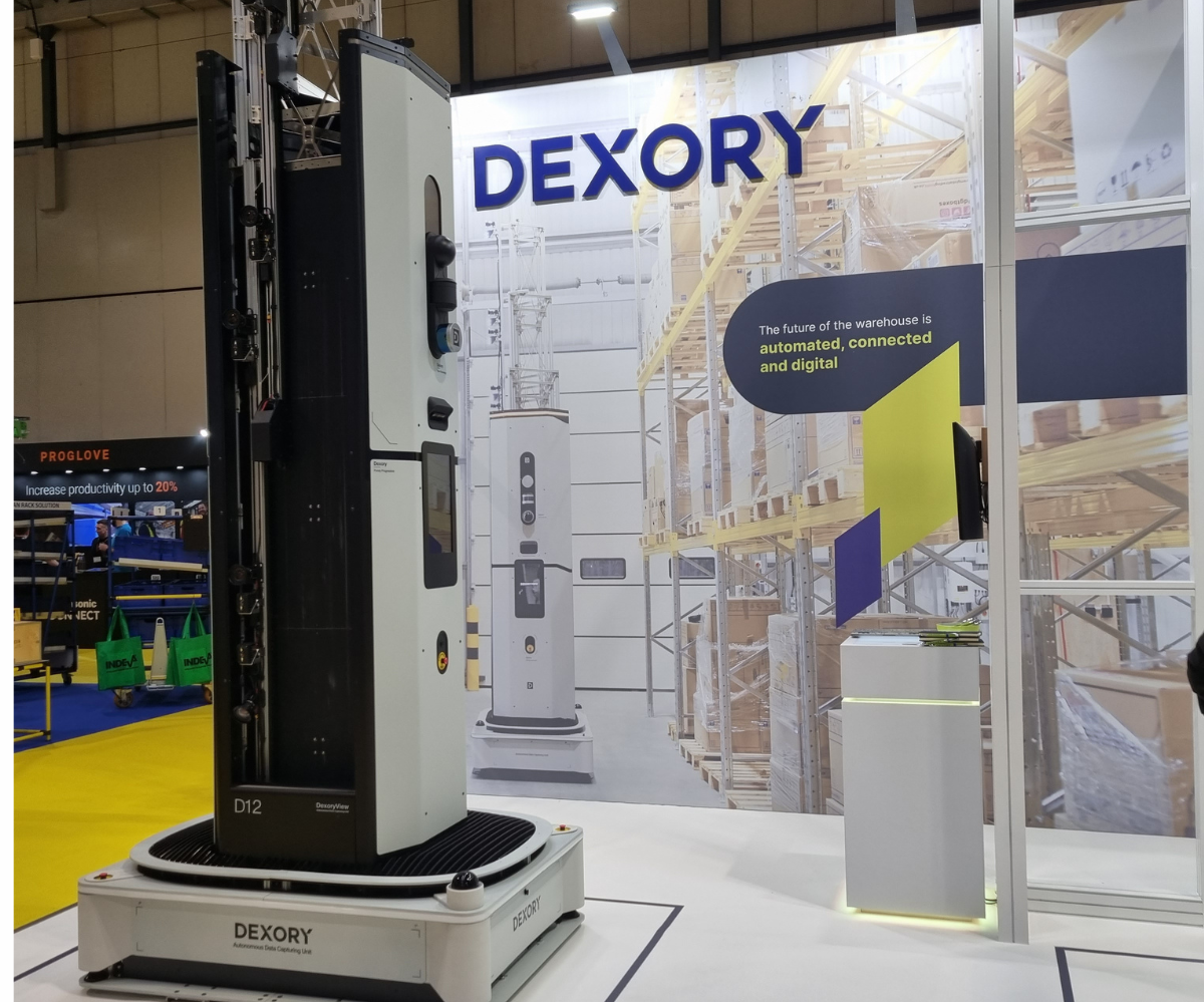 Data-driven warehouse management platform and robot from Dexory at Robotics and Automation ...