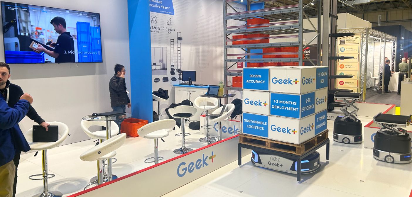 Smart picking solutions from Geek+ at Robotics and Automation / IntraLogisteX 2023 | Robotics ...