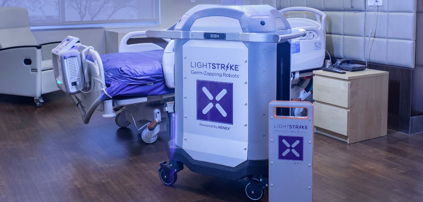 Xenex UV-light robots deployed to limit fungus outbreak in hospitals ...