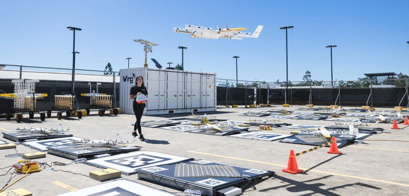 Wing announces new drone delivery service in Australian city | Robotics ...