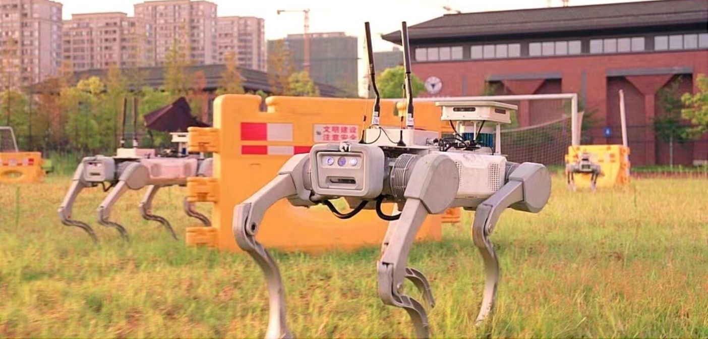 Deep Robotics trials search of unknown environment using robot dog team ...
