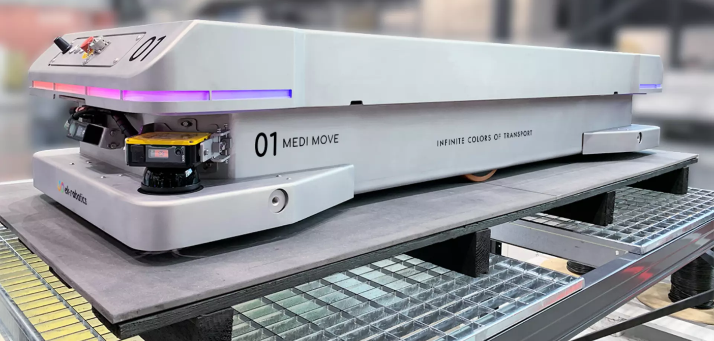 EK Robotics launches AGV to automate internal hospital logistics ...