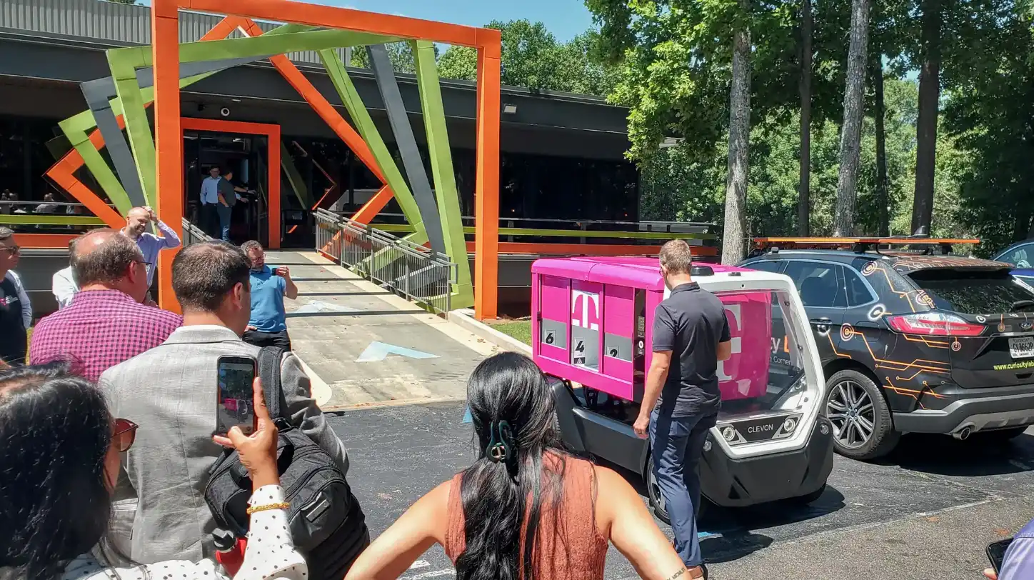 5G-enabled autonomous robot deliveries launch in Georgia | Robotics and ...