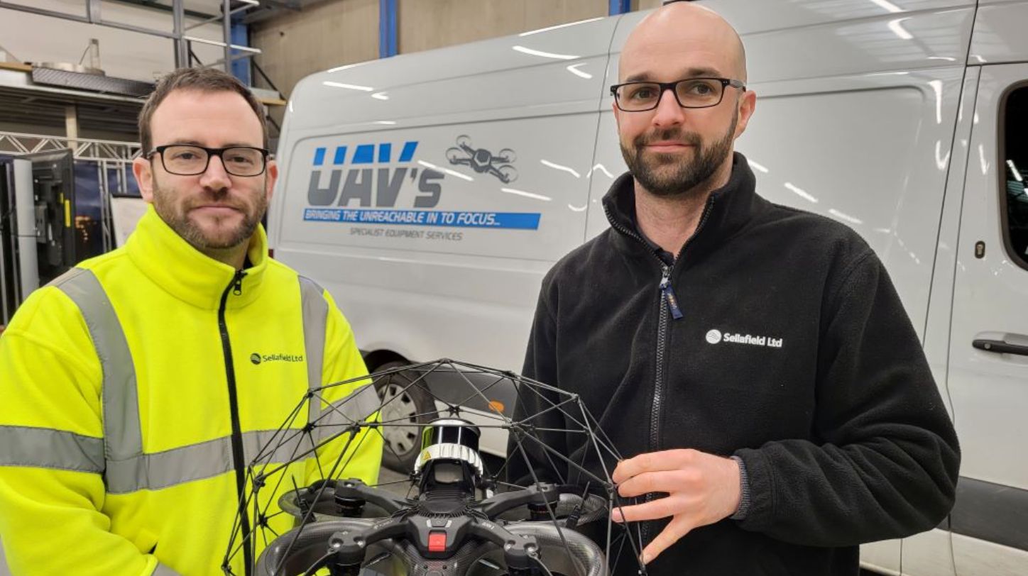 Drones trialled at Sellafield to identify unknown radiation hotspots ...