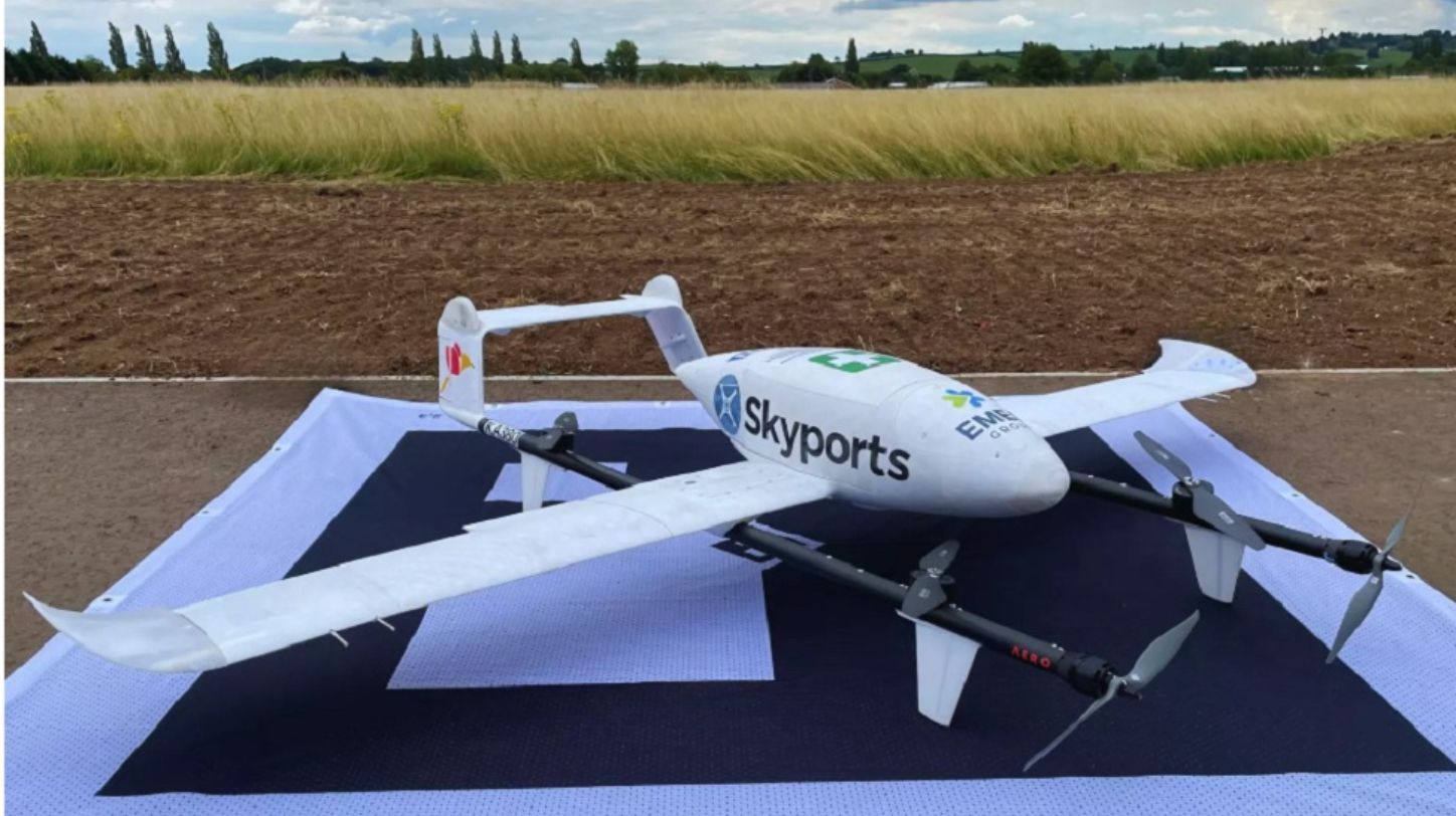 NHS and EMED Group trial drones to transport medical samples | Robotics ...