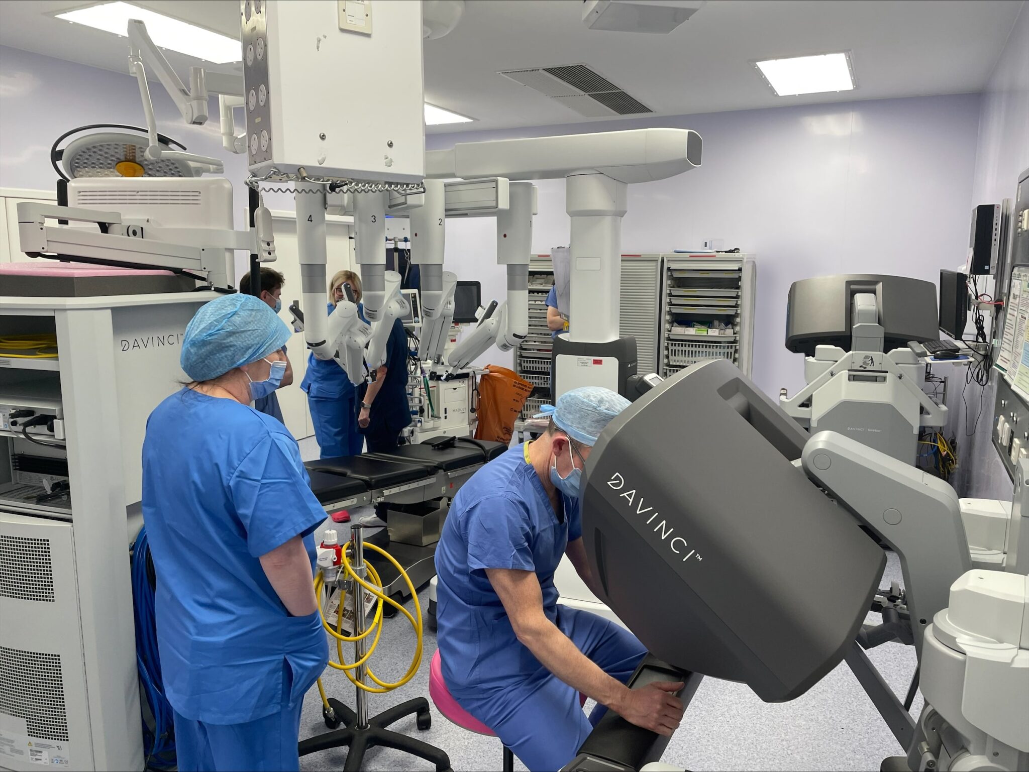 Scottish hospital completes first robot-assisted surgery | Robotics and ...