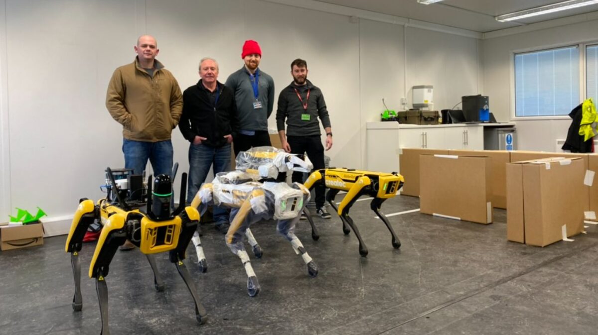 Robot dog navigates pitch-black conditions in Dounreay radioactive area ...