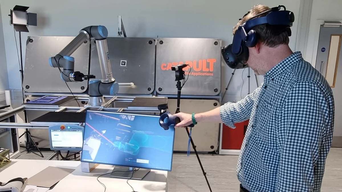 Satellite Applications Catapult uses VR to remotely operate robot ...