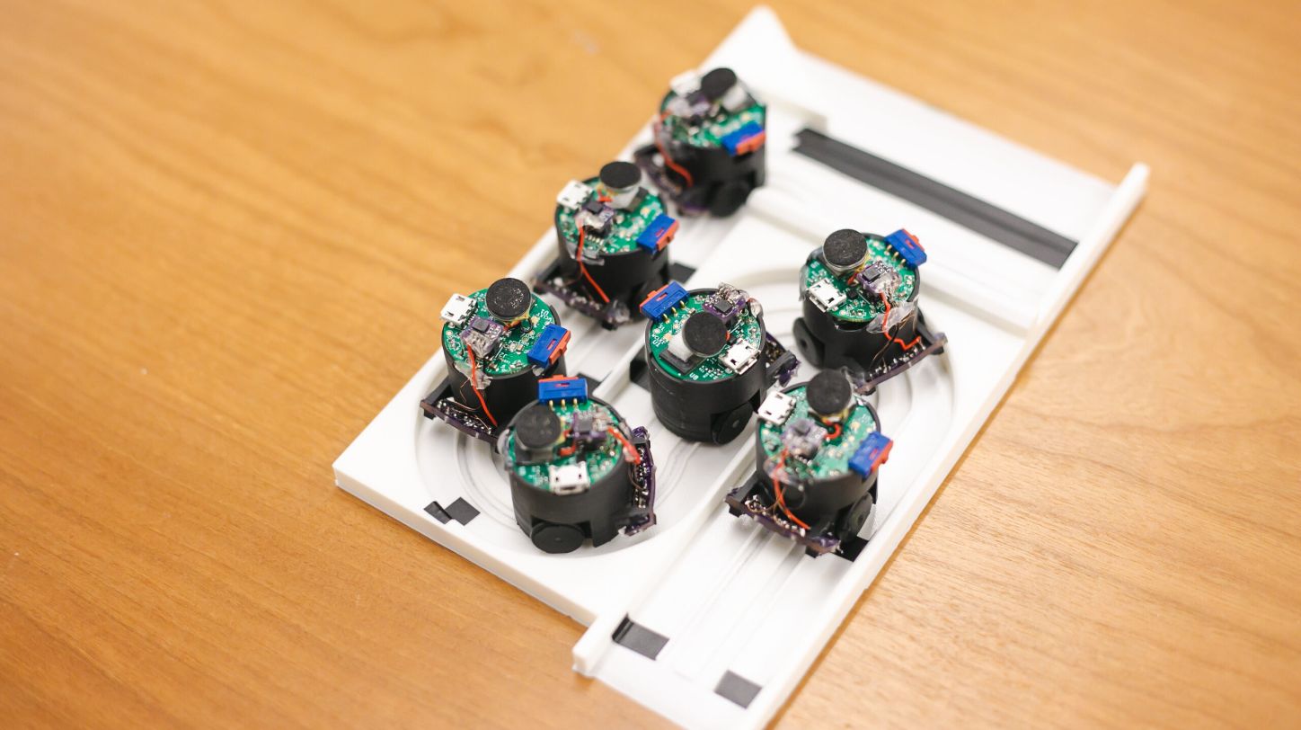 Researchers Build Robotic Acoustic Swarm To Mute Areas Of A Room