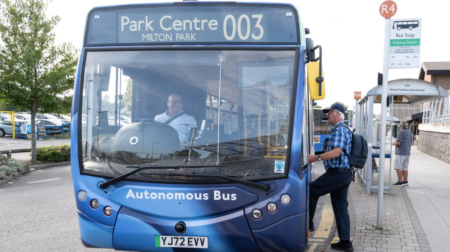 All-electric autonomous bus service trial begins in UK | Robotics and ...