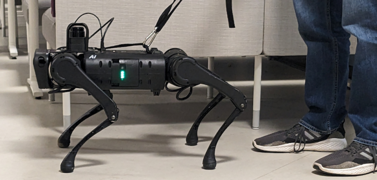 Researchers adapt quadruped into robotic guide dog | Robotics and Automation