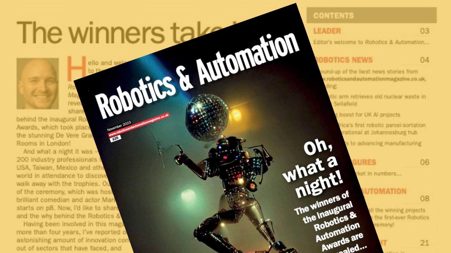 Robotics & Automation – November 2023 | Robotics and Automation