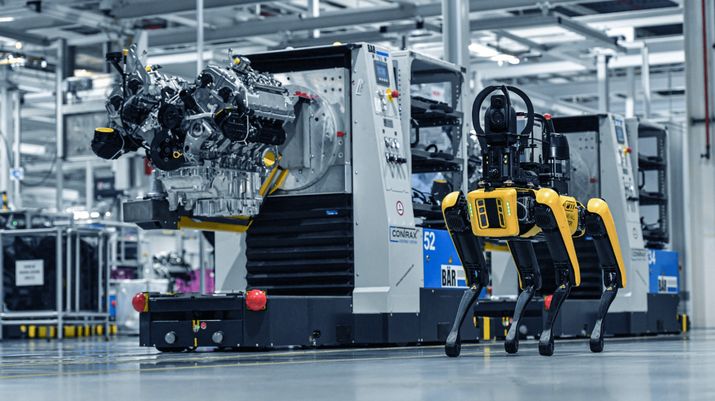 BMW deploys robot dog at UK plant for data scanning and maintenance ...