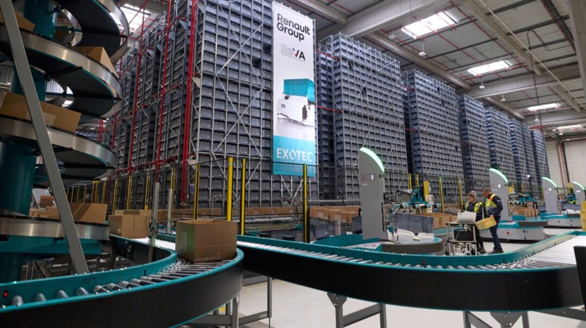 Renault opens fully-automated logistics facility featuring almost 200 ...